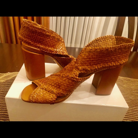 Halston Heritage | Shoes | Brand New Halston Woven Sandals | Poshmark